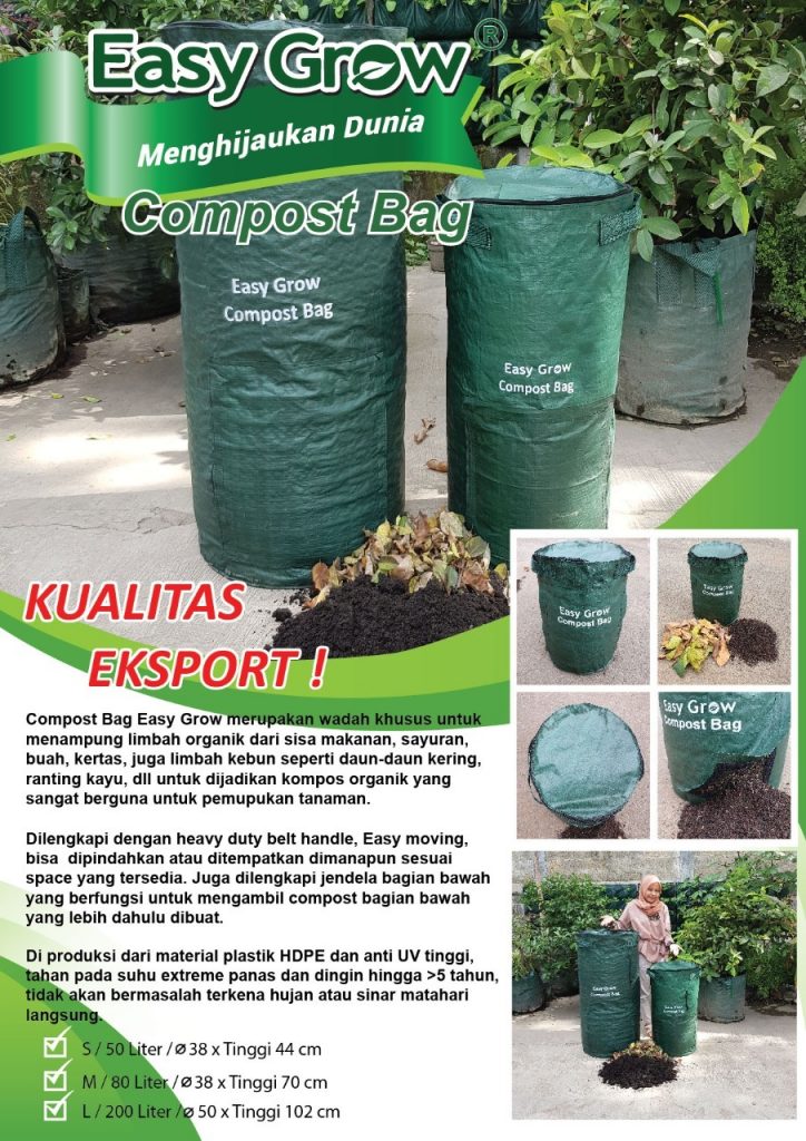 Jual Compost Bag Medium - BibitBunga.com