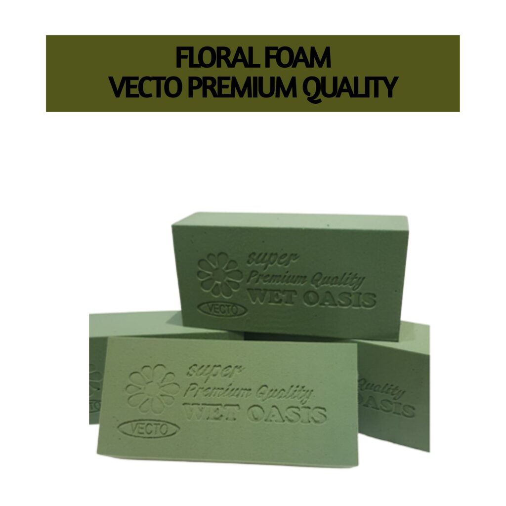 Jual Floral Foam / Oasis Basah (Wet Oase) - BibitBunga.com