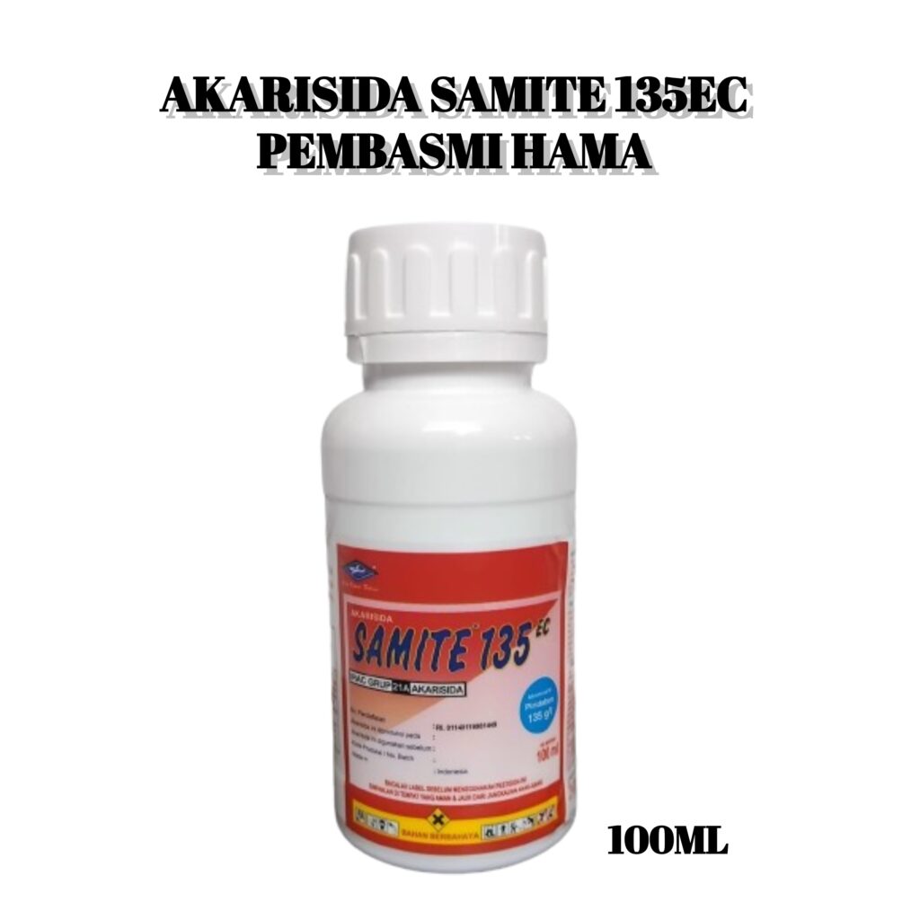 Jual Akarisida Samite 135EC Pembasmi Hama Tungau / Spider Mite - 100ml ...