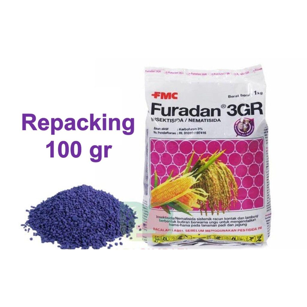 Jual Furadan 3GR 100gr 100 gram Obat Racun Pembasmi Anti Hama Tanaman ...