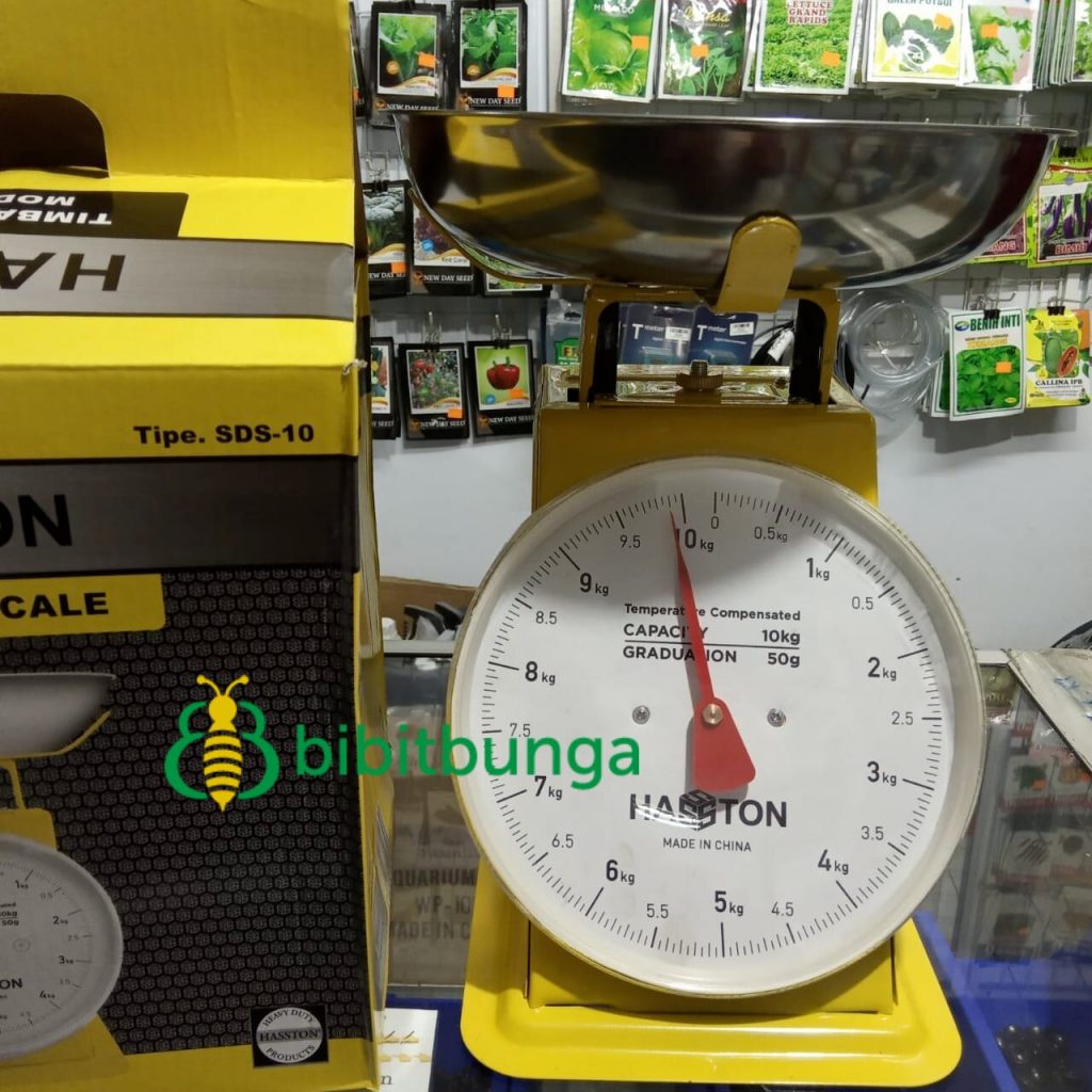 Jual Timbangan Sayur 10kg 10 kg Buah Daging Dapur Kopi Sayuran Analog ...