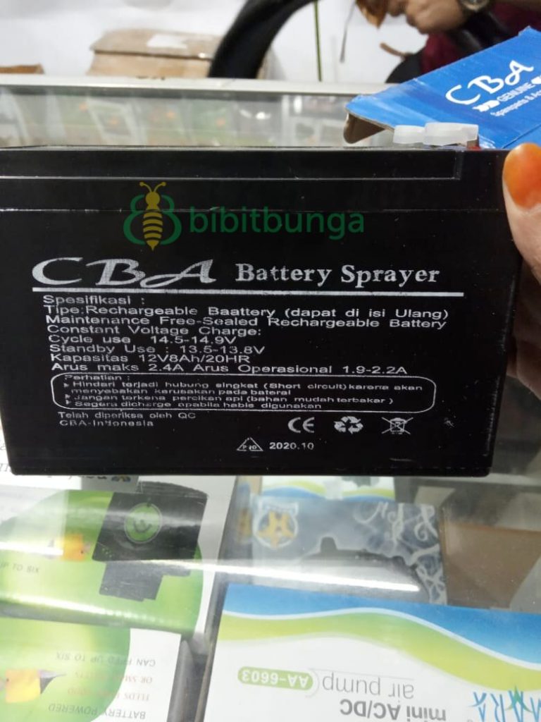 Jual CBA Battery Baterai Sprayer Elektrik Aki Accu Alat Semprot ...