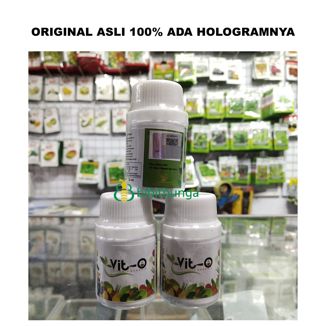 Jual Vit-O Vitamin Tanaman 45 ml Pupuk Buah Bunga Hias Sayur Sayuran ...