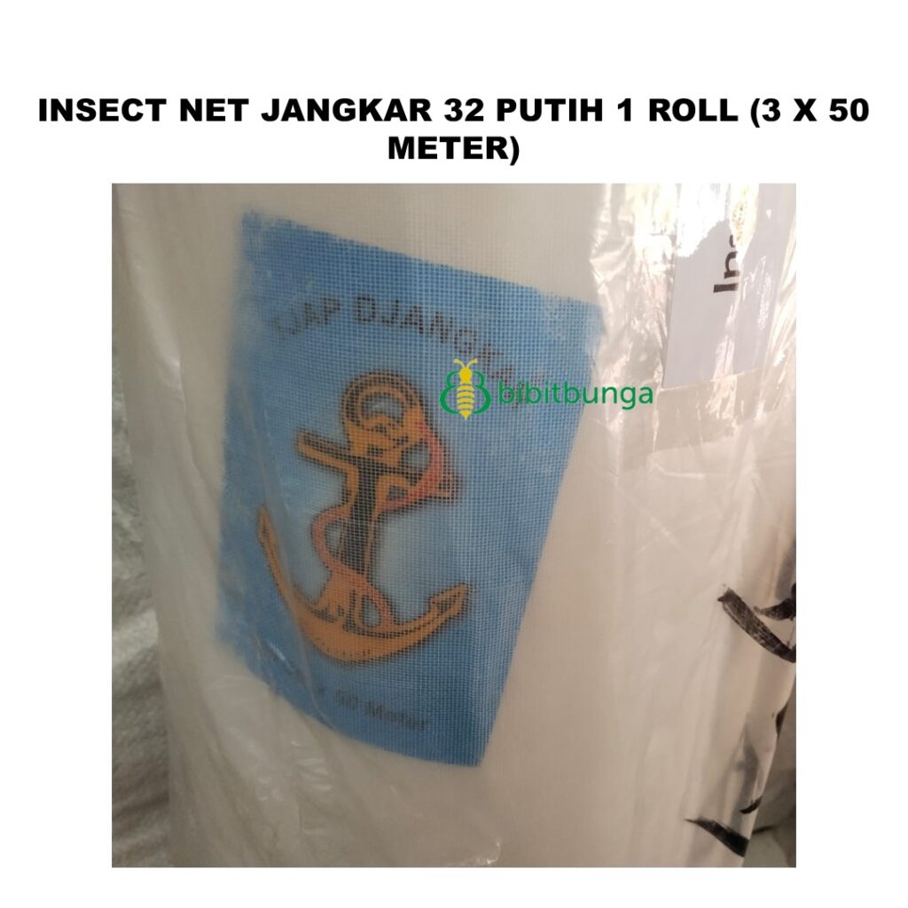 Jual Insect Screen Net Mesh 32 Lebar 3 x 50 m Tanaman Hidroponik ...