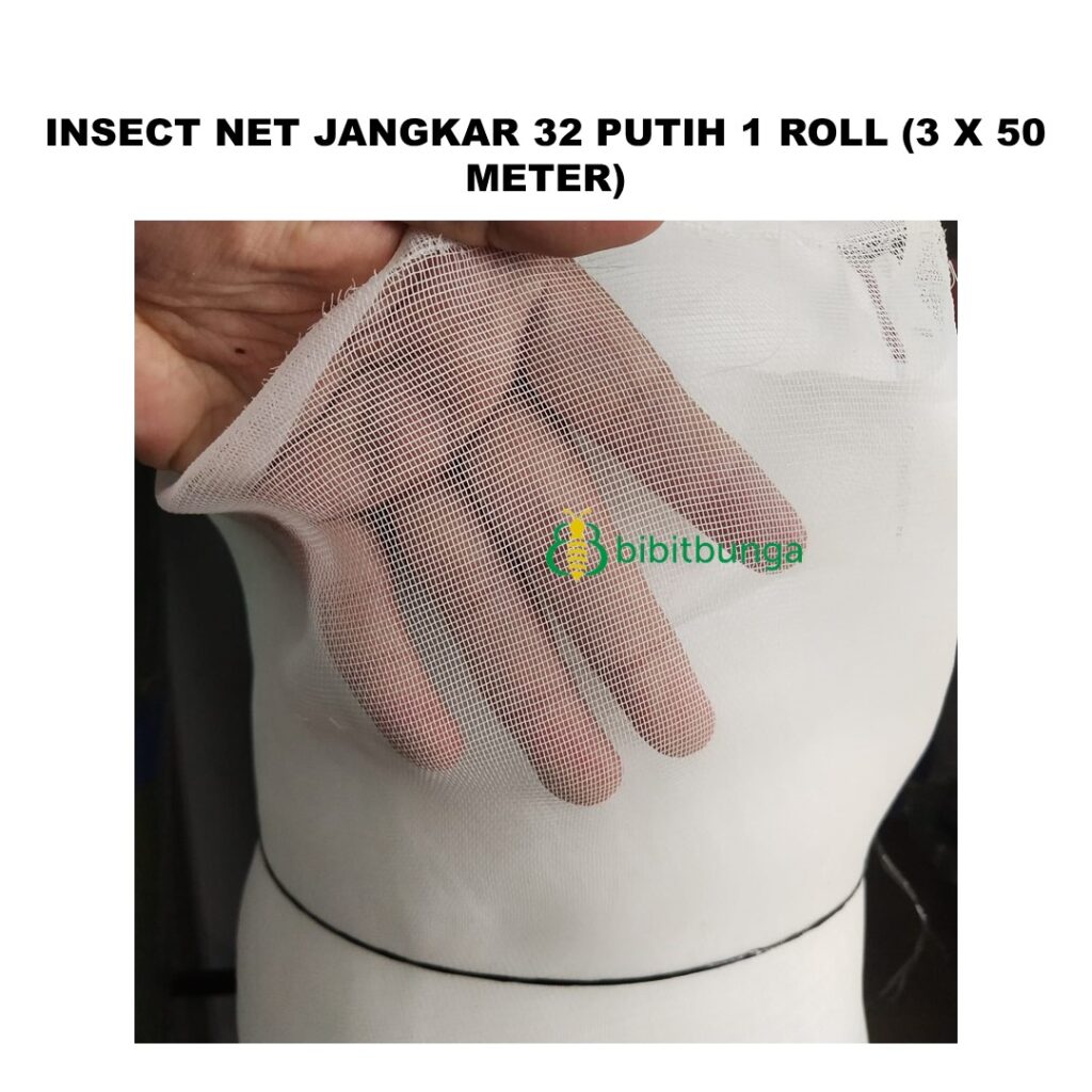 Jual Insect Screen Net Mesh 32 Lebar 3 x 50 m Tanaman Hidroponik ...