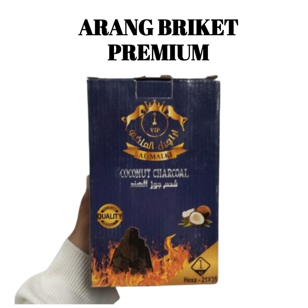 Jual Arang Bara Briket 1 kg Kotak Super Premium Kualitas Ekspor Shisha ...