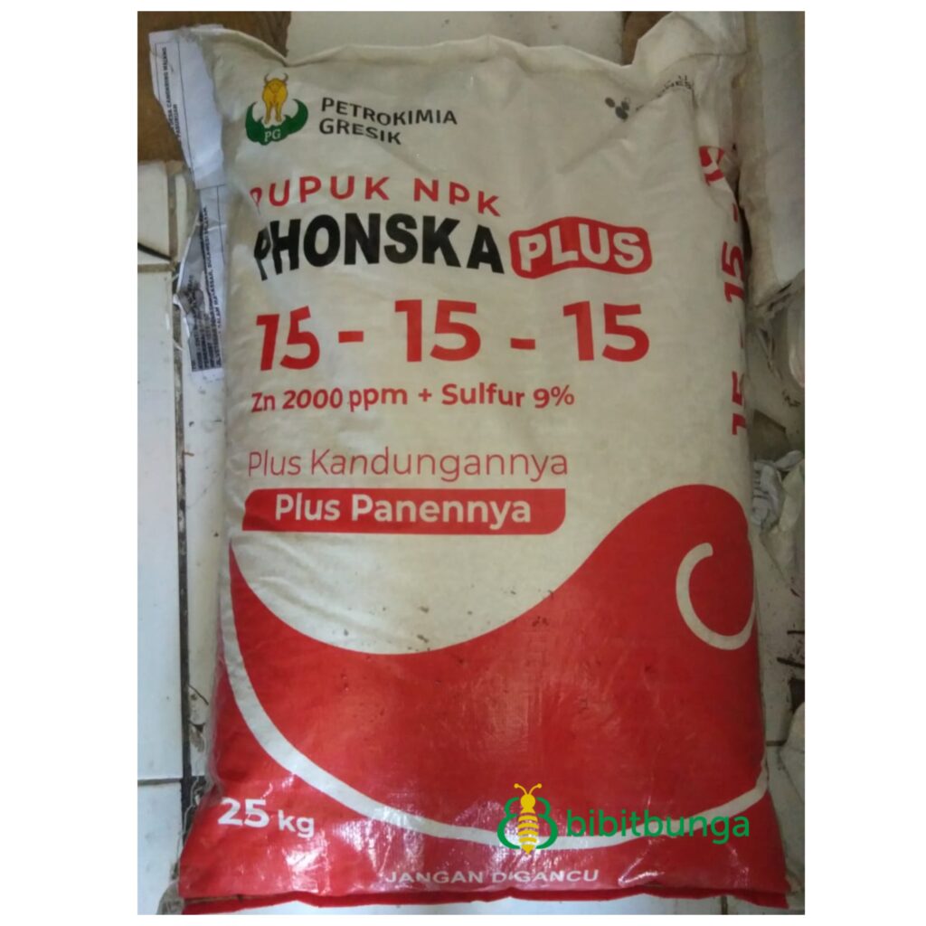 Jual Pupuk NPK Phonska Plus 15-15-15 25kg 25 kg Ponska Tanaman ...