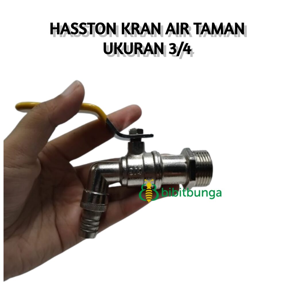 Jual Hasston Kran Taman 3/4" inch inci Keran Air Taman Besi Kebun ...