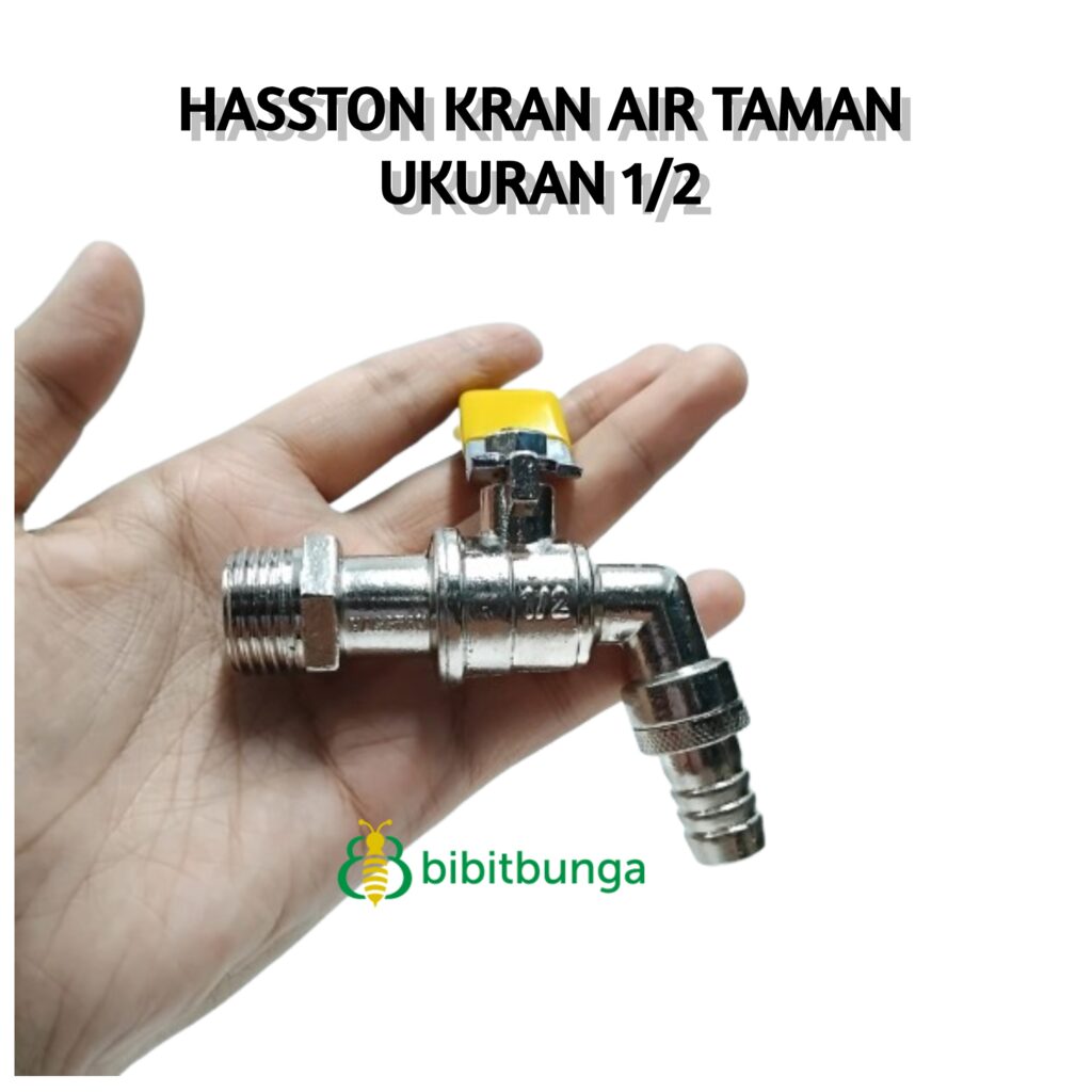 Jual Hasston Kran Taman 1/2" inch inci Keran Air Taman Besi Panjang ...