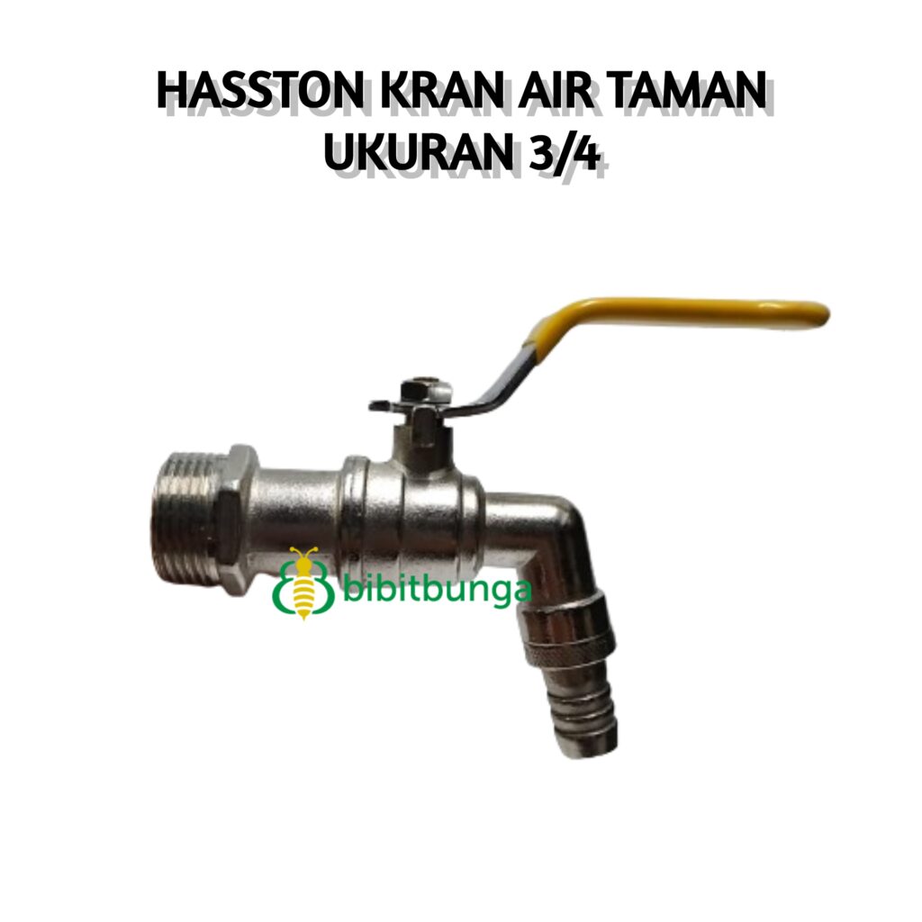 Jual Hasston Kran Taman 3/4" inch inci Keran Air Taman Besi Kebun ...