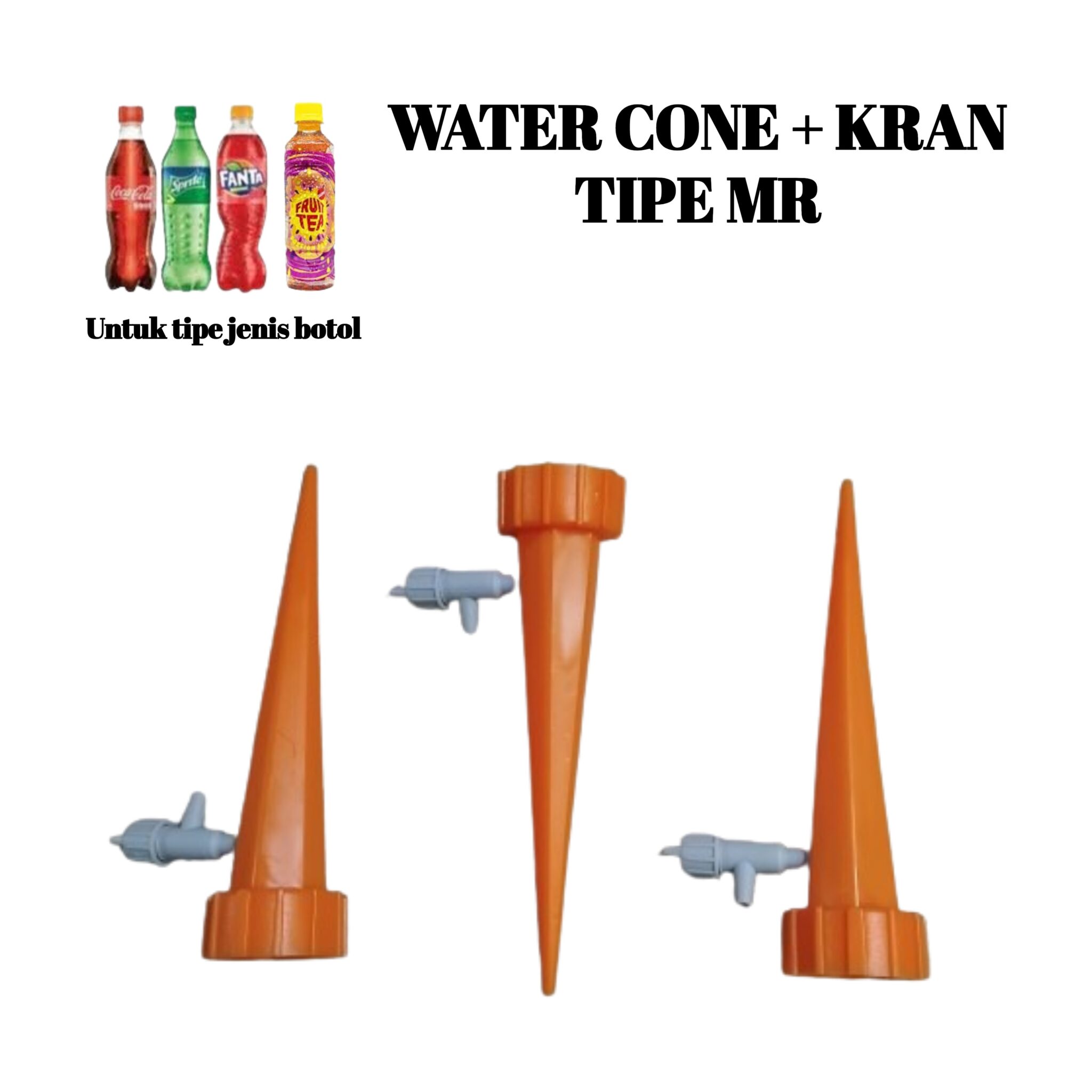 Jual Water Cone + Kran (Tipe MR) Fertigasi / Irigasi Tetes Akar (Drip ...